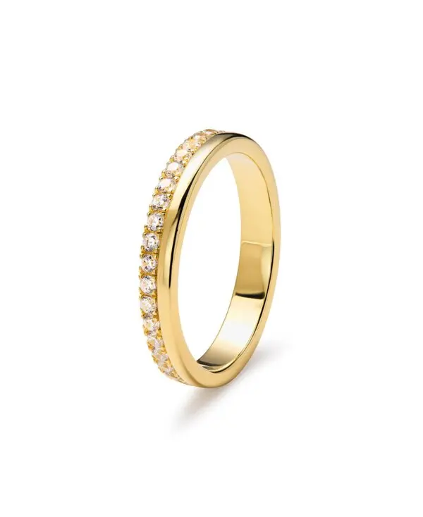 ANA LUISA Celine Double Band Ring - Gold