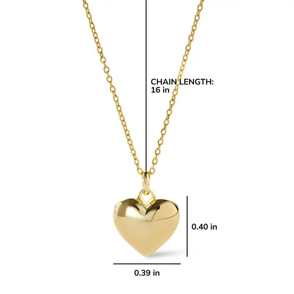 ANA LUISA Lev Heart Pendant Necklace