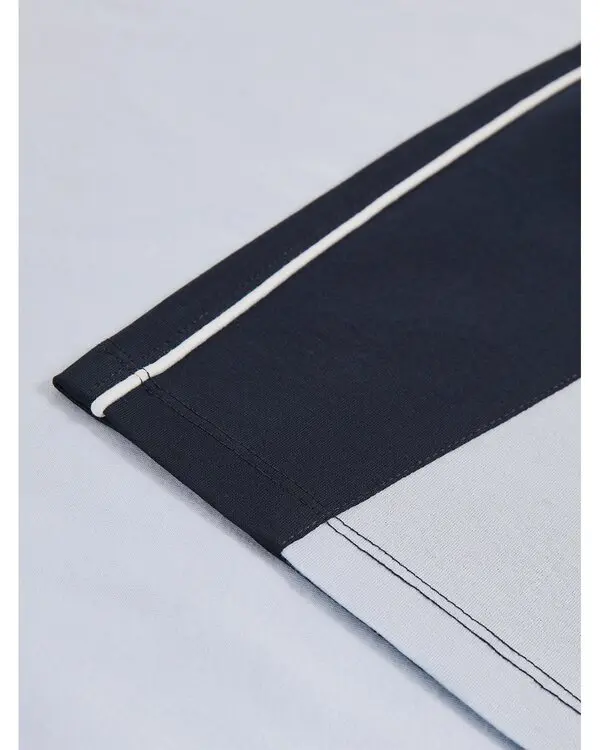 REISS Mercerized Color Blocked Tee