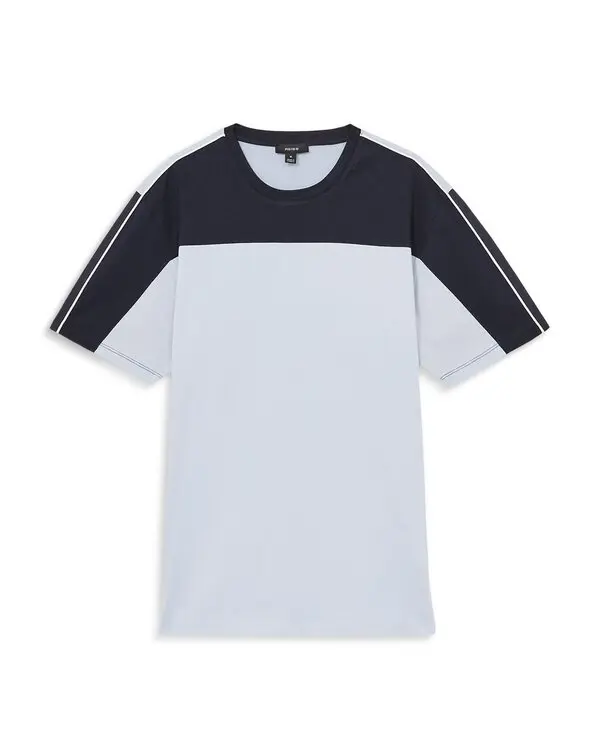 REISS Mercerized Color Blocked Tee