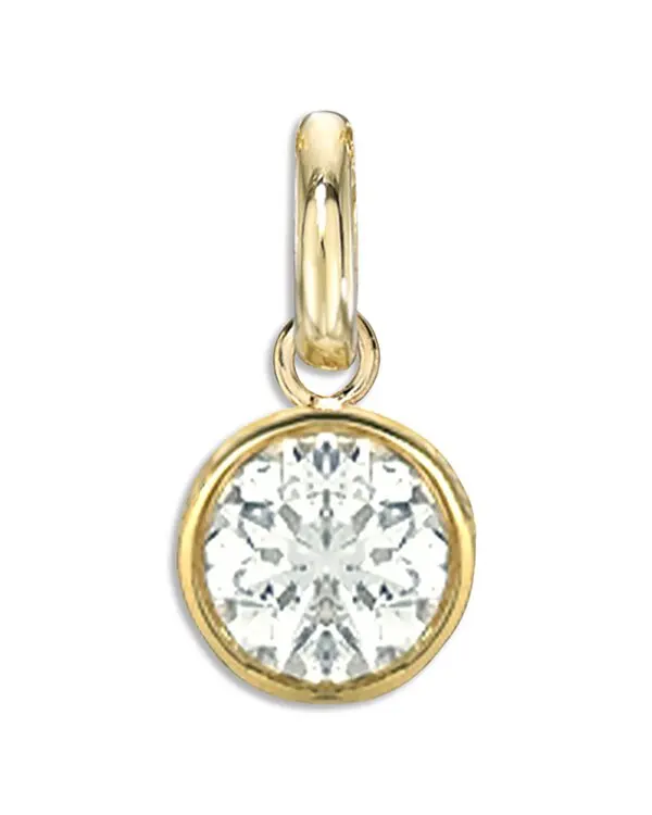 ZOE LEV 14k Yellow Diamond Pendant - Gold