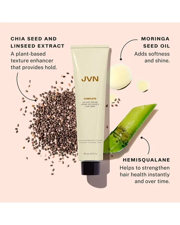 JVN Complete Air Dry Cream 5 Oz - No Color