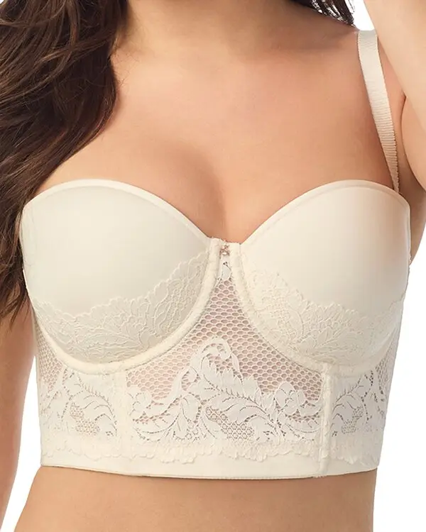 Le Mystère Lace Allure Convertible Bustier - Papyrus