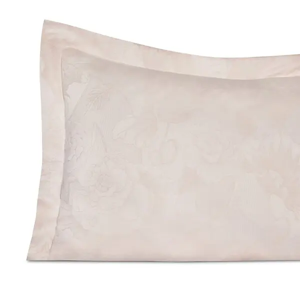 SFERRA Adrina Floral Sateen Jacquard Sham, Euro - Cameo