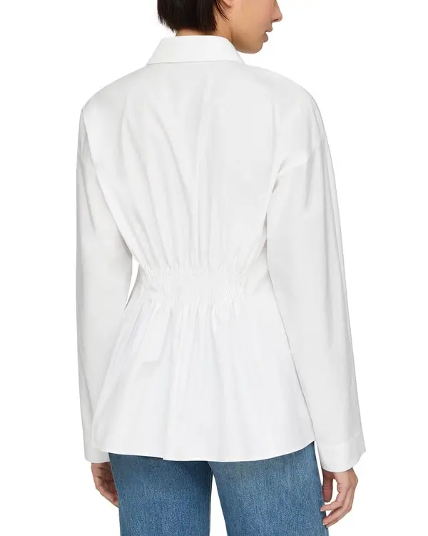Lafayette 148 New York Pintuck Back Shirt