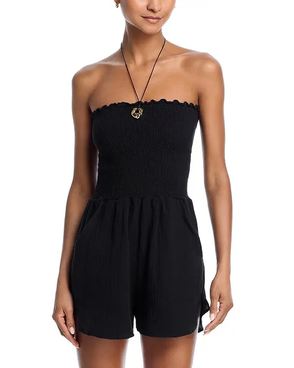 Peixoto Torey Romper - Black Iris