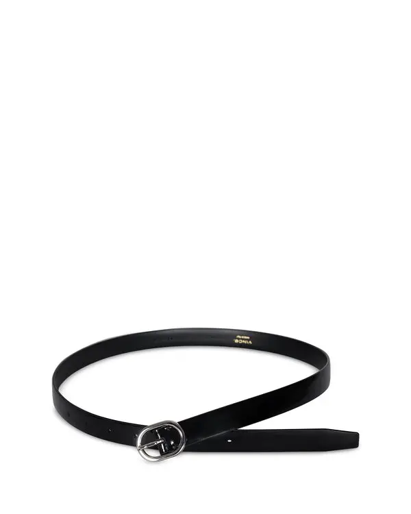 Vince Spazzolato Leather Belt