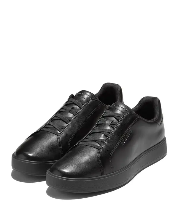 Cole Haan Grandpr Luxe Slip-on Sneakers - Black/black