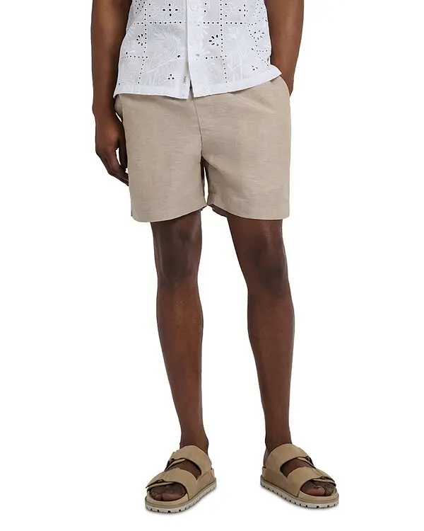 Onia Air Linen Blend 6" Shorts