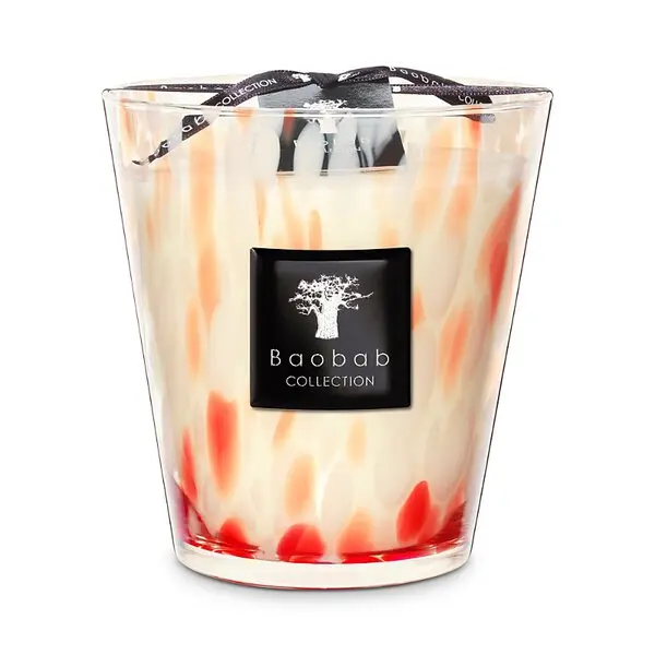 BAOBAB COLLECTION Candle Max 16 Pearls Coral - No Color