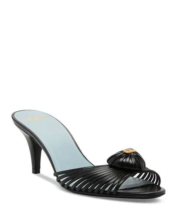 Valentino Garavani Vlogo Royal Leather Sandals