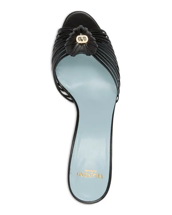 Valentino Garavani Vlogo Royal Leather Sandals