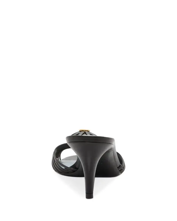 Valentino Garavani Vlogo Royal Leather Sandals