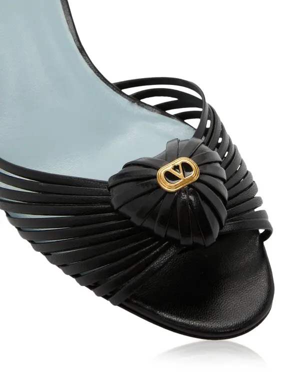 Valentino Garavani Vlogo Royal Leather Sandals