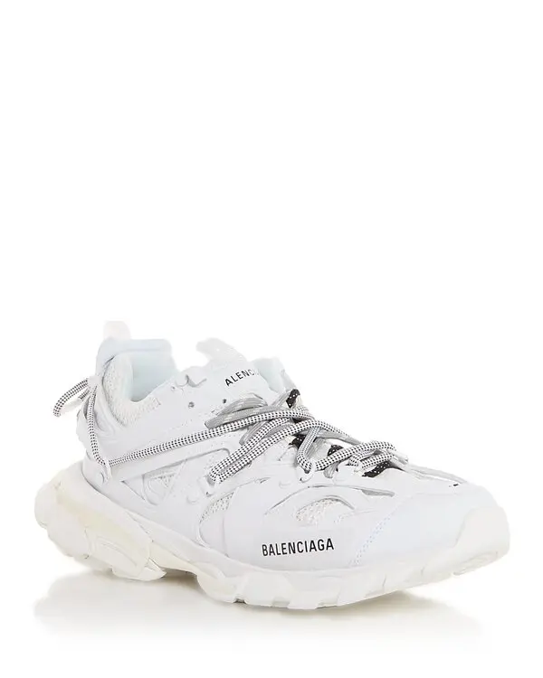 Balenciaga Track Trail Laces Sneakers - Blanc/gris