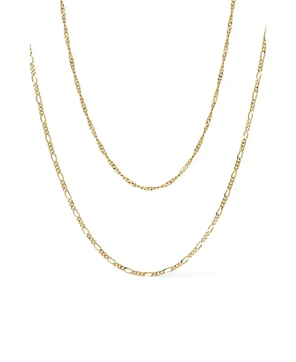 ANA LUISA Vintage Heritage Necklace Set - Gold