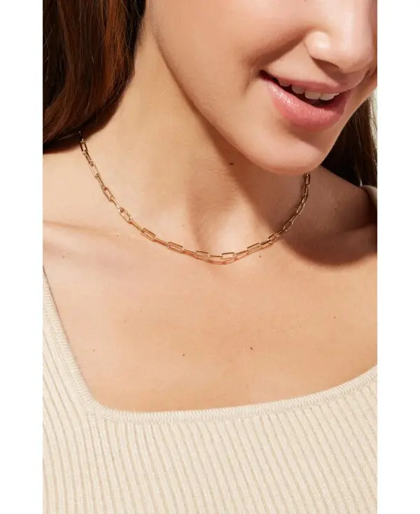 ANA LUISA Link Chain Laura Bold Necklace