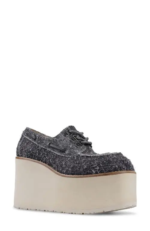ZIGI Shimmie Platform Wedge Loafer - Grey
