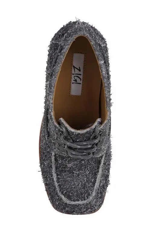 ZIGI Shimmie Platform Wedge Loafer - Grey