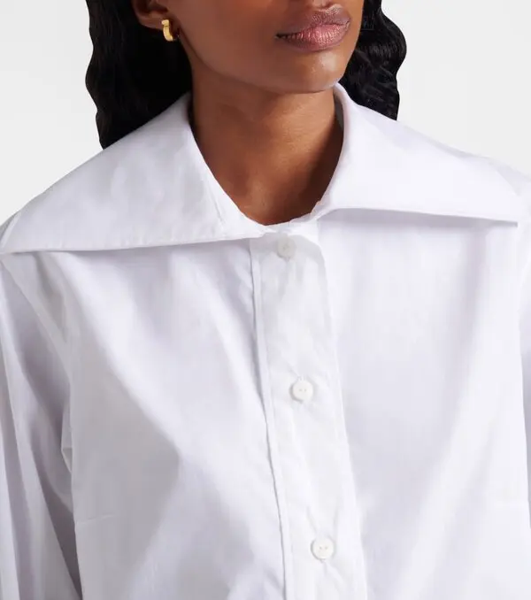 PATOU Violin Cotton Poplin Shirt