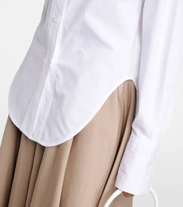 PATOU Violin Cotton Poplin Shirt