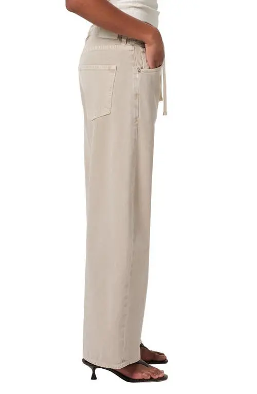 Citizens Of Humanity Brynn Drawstring High Waist Wide Leg Jeans