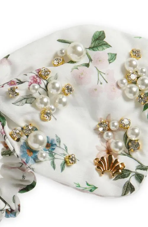 Lele Sadoughi X Liberty London Penny Bow Scrunchie - Annie  display picture 3