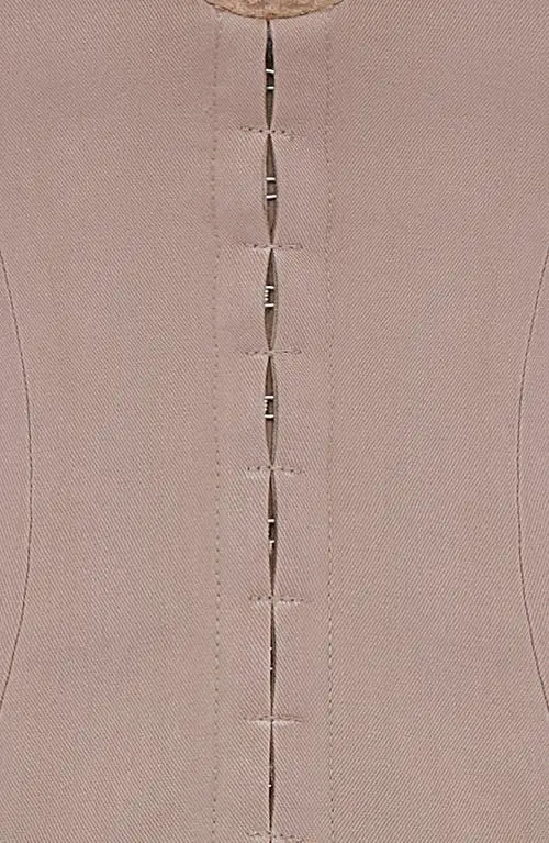 House Of Cb Robyn Lace Trim Corset Top