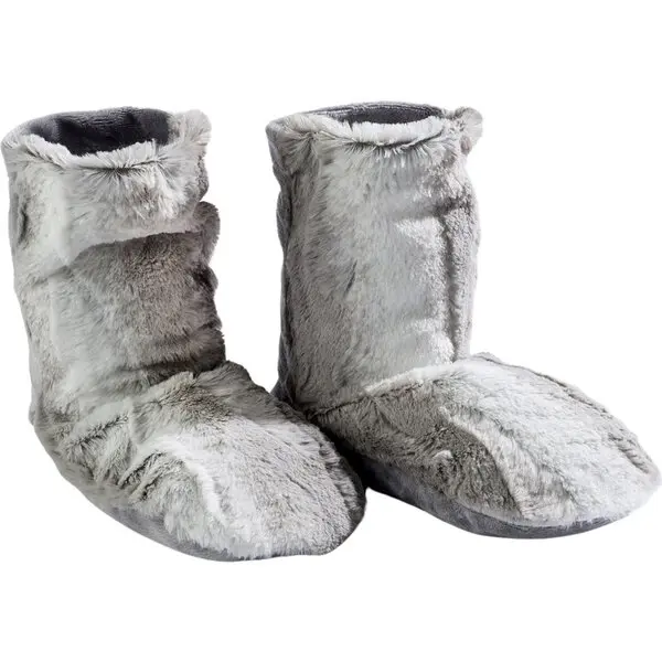 SONOMA LAVENDER Lavender Spa Booties - Angora Platinum