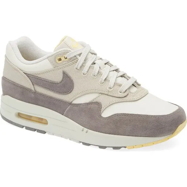 Nike Air Max 1 Premium Sneaker - Light Bone/ Cave Stone
