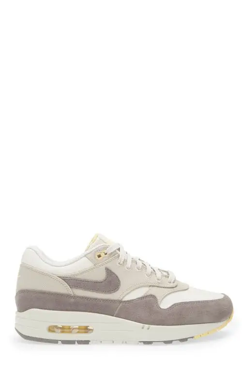 Nike Air Max 1 Premium Sneaker - Light Bone/ Cave Stone