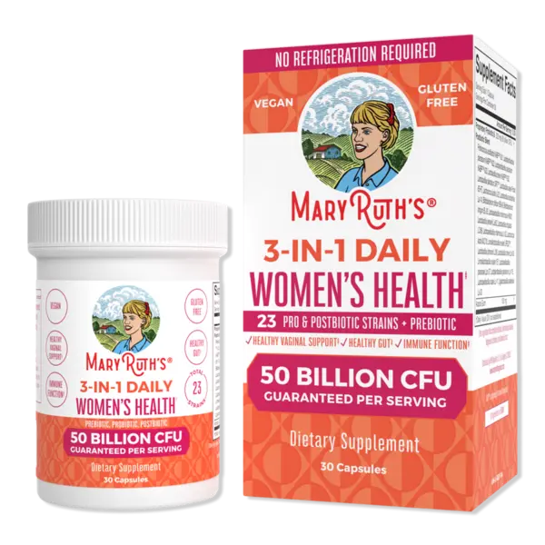 MARYRUTH'S 3 In 1 Daily Health Probiotic 50 Bil Cfu - One-color