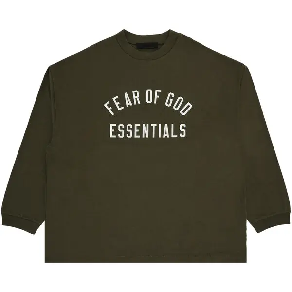 Fear Of God Jersey Long-sleeve Tee - Green