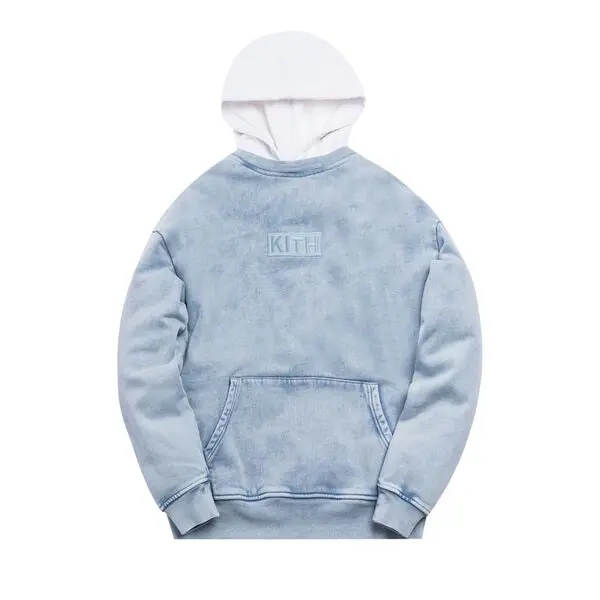 Kith Two Tone Indigo Hoodie