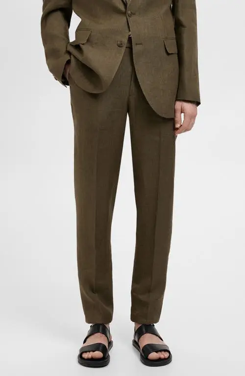 Mango Slim Fit Suit Pants