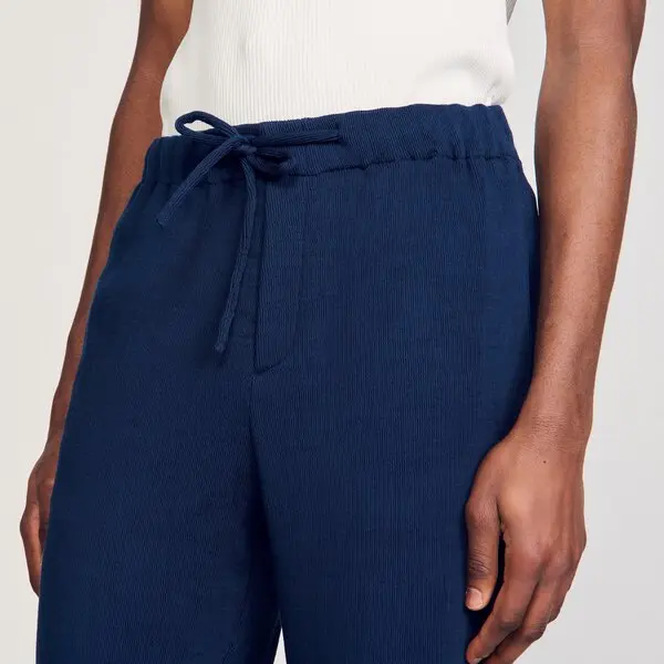 Sandro Pleated Bermuda Shorts