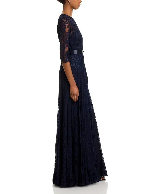 zaful lace dress Zarah Off-Shoulder Sleeve Lace Maxi Dress White main image 0