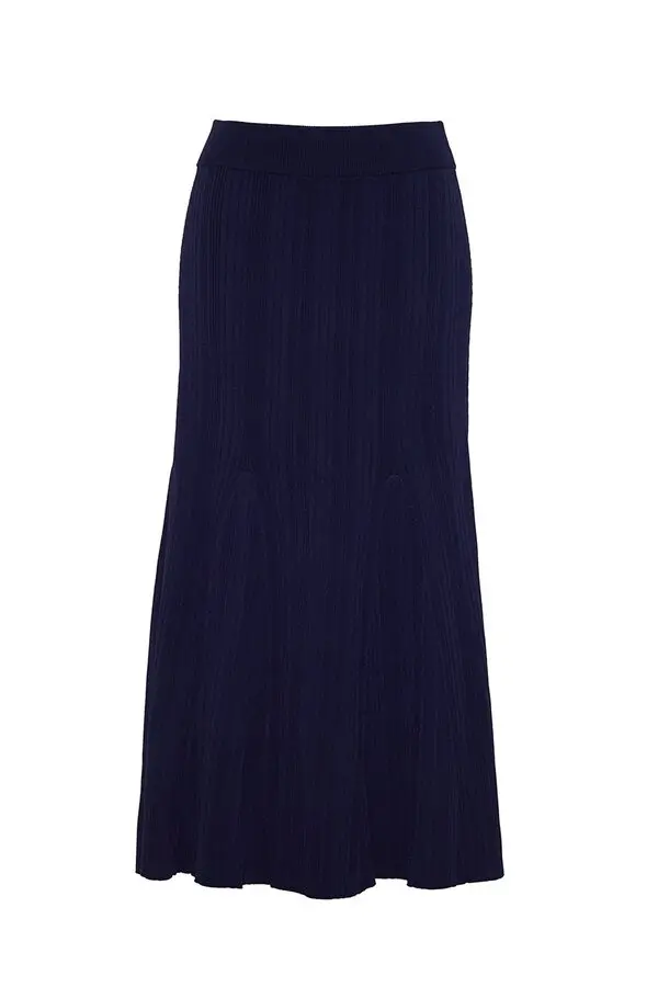 Cara Cara Dara Trumpet Skirt - Navy