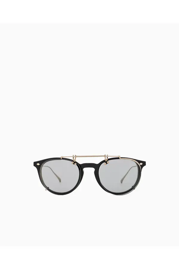 Giorgio Armani Panto Eyeglasses - Black
