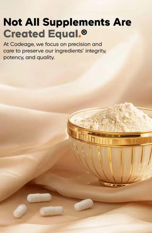 CODEAGE Multivitamin, Vitamin A, C, D3, E, B12, Zinc, Selenium, Chromium