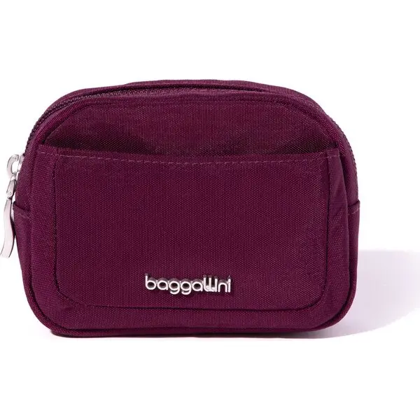 BAGGALLINI Mini Pocket Cosmetic Bag - Mulberry