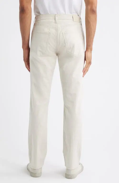 Citizens Of Humanity Elijah Relaxed Straight Stretch Linen & Cotton Pants