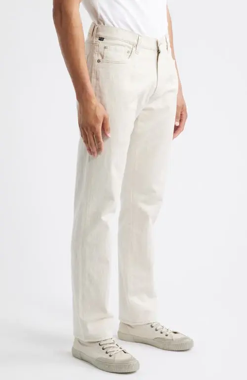 Citizens Of Humanity Elijah Relaxed Straight Stretch Linen & Cotton Pants