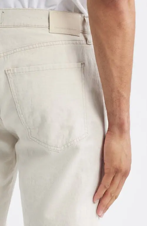 Citizens Of Humanity Elijah Relaxed Straight Stretch Linen & Cotton Pants