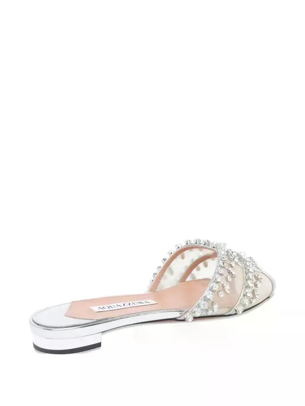 AQUAZZURA Temptation Crystal Sandals