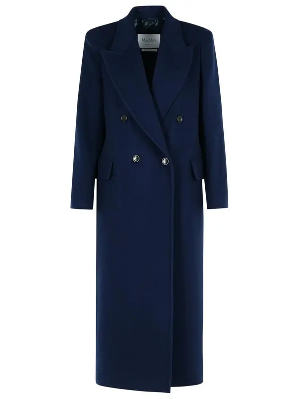 Max Mara Albania' Virgin Wool-blend Coat