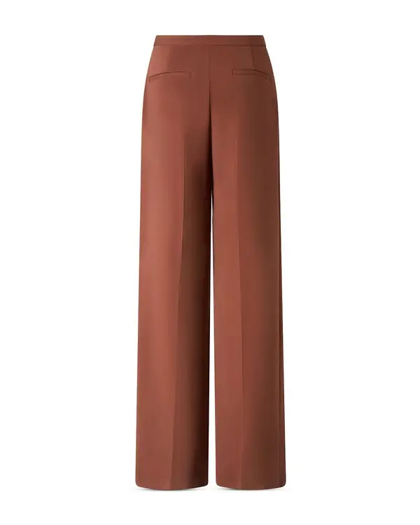 Pinko Pergamino Wide Leg Trousers - Cinnamon