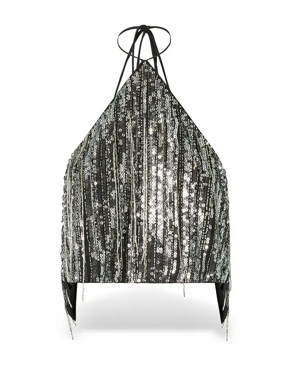 Pinko Embellished Halter Top