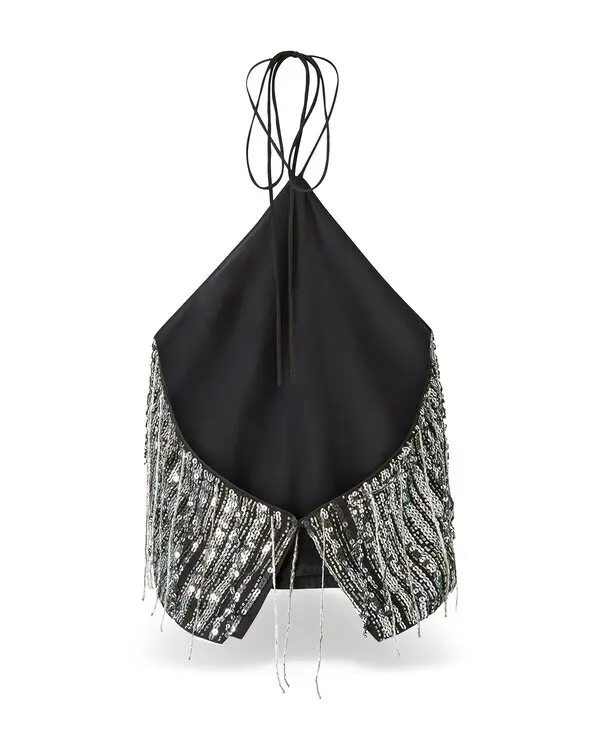 Pinko Embellished Halter Top