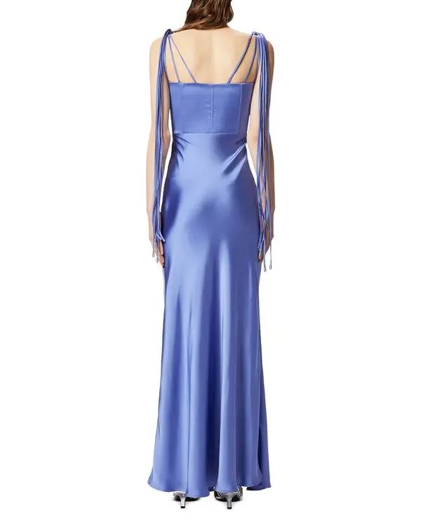 Pinko Occhione Satin Dress